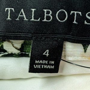 Talbots | Skirts | Trellis Pleated Midi Floral Skirt | Poshmark